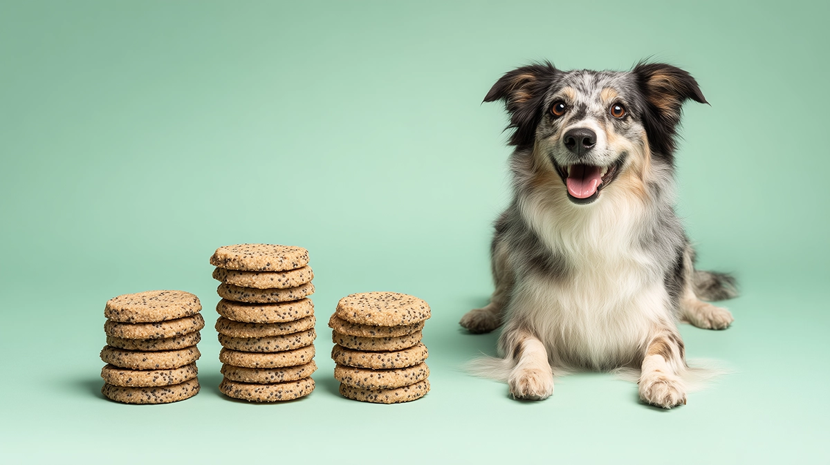 Recette de biscuits pour chien aux graines de chia et banane - Doggo's ...
